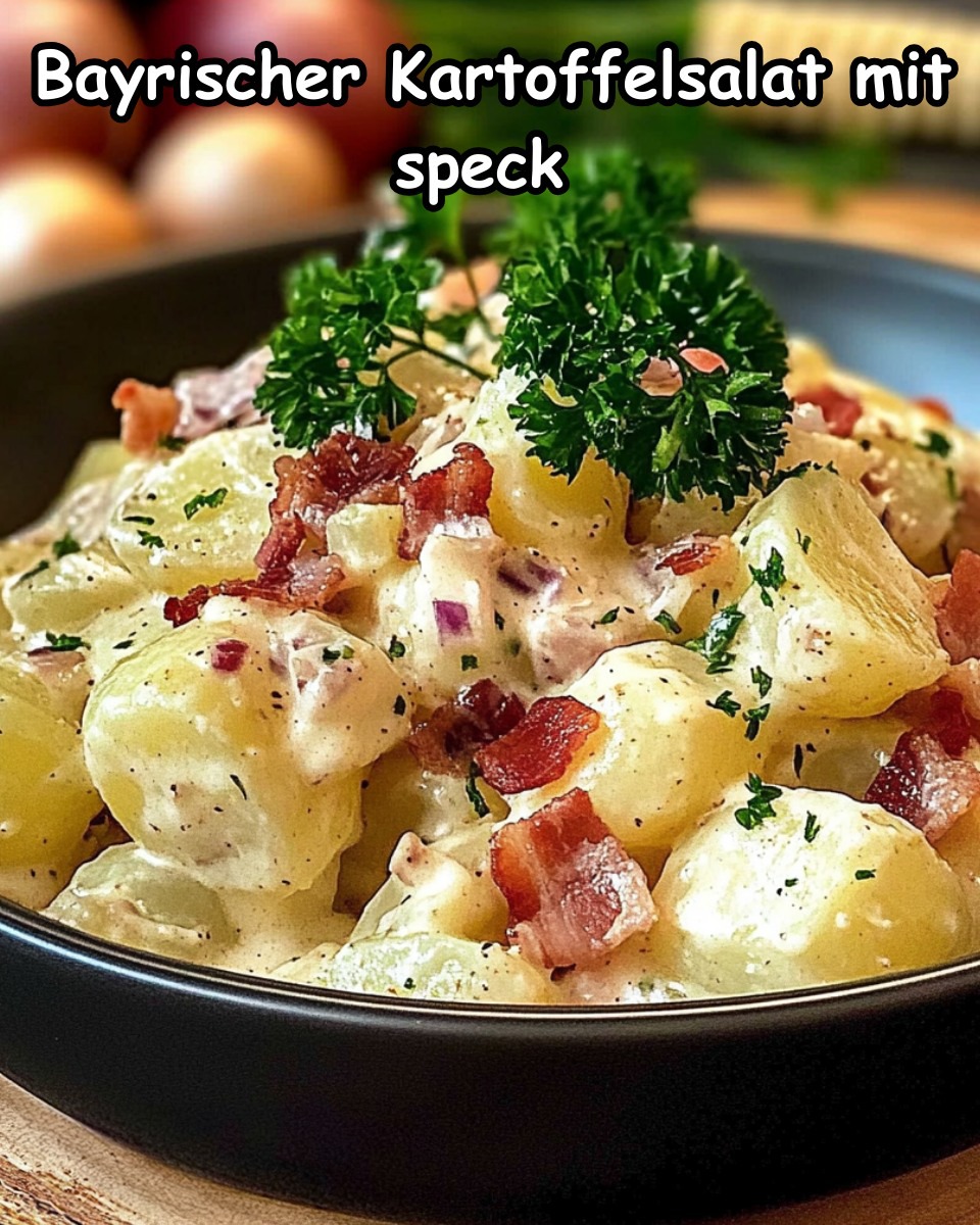 Bayerischer Kartoffelsalat Mit Geräuchertem Wammerl Rezept Küchengötter